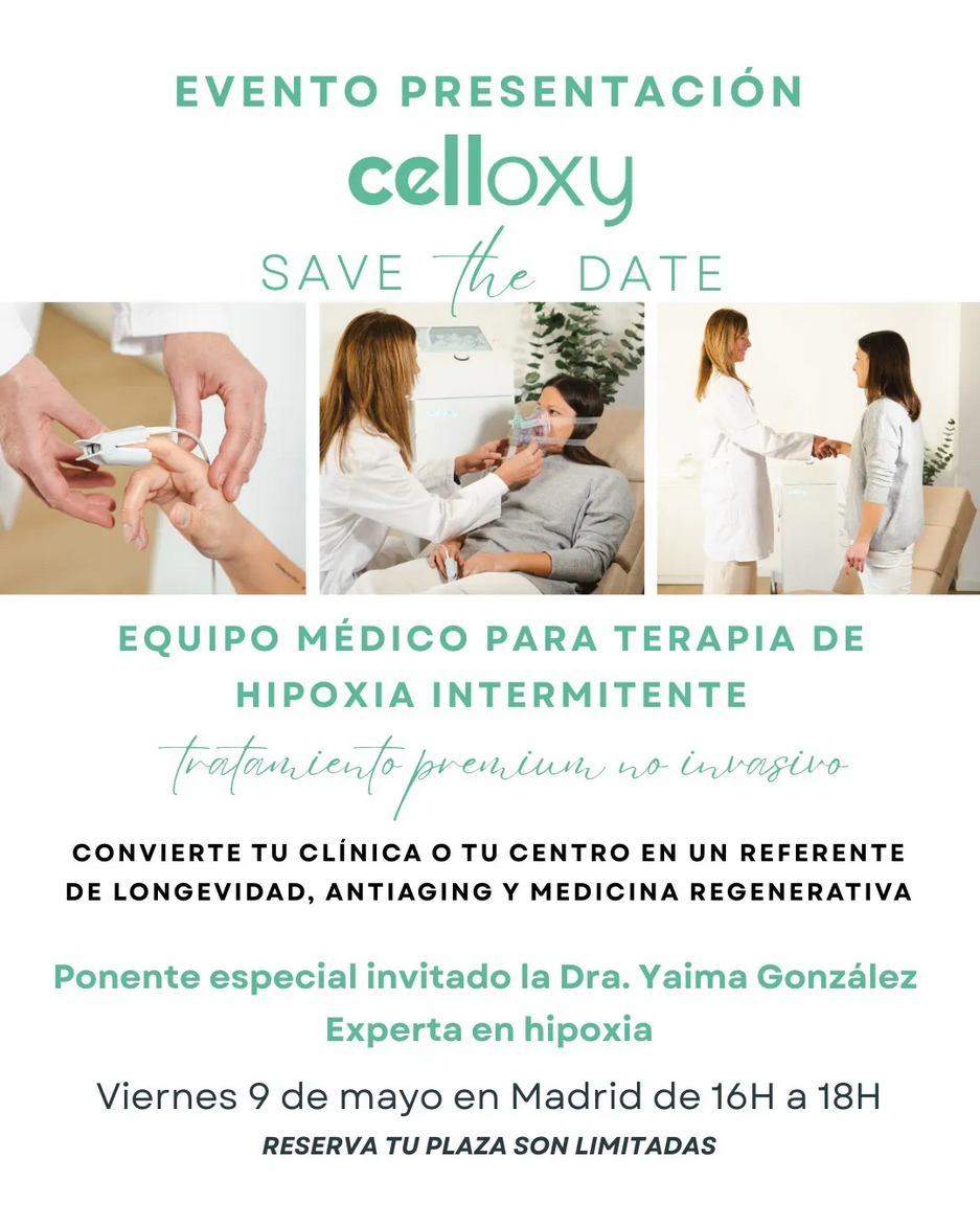 Presentación de Celloxy en Madrid el Viernes 9 de Mayo. Descubre la ...